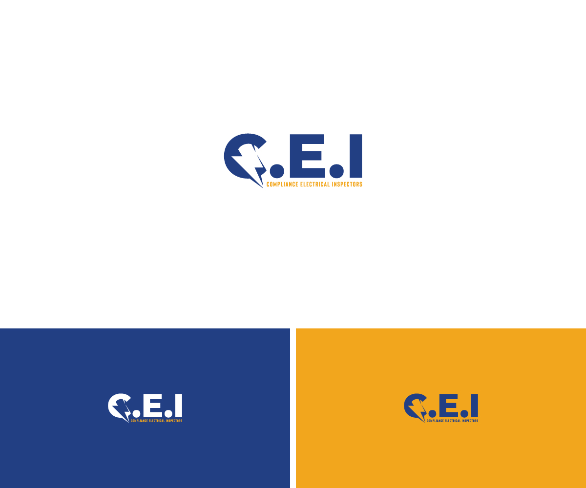 Logo Design for C.E.I (first line). Compliance electrical Inspectors ...