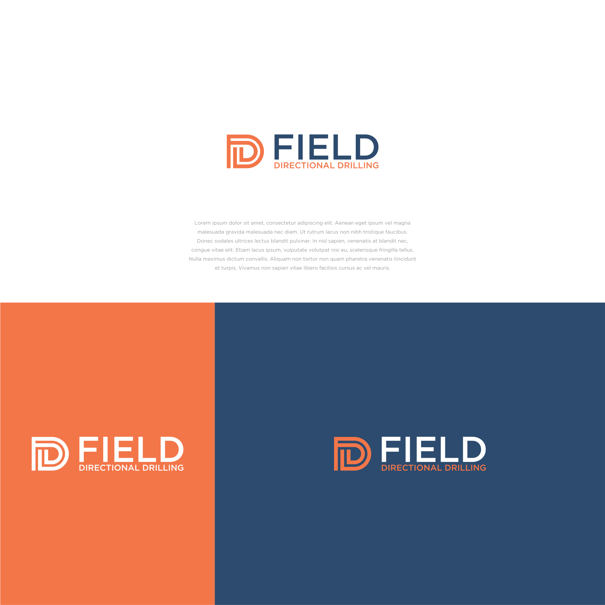 Elegant, Playful, Horizontal directional drilling/underboring Logo ...