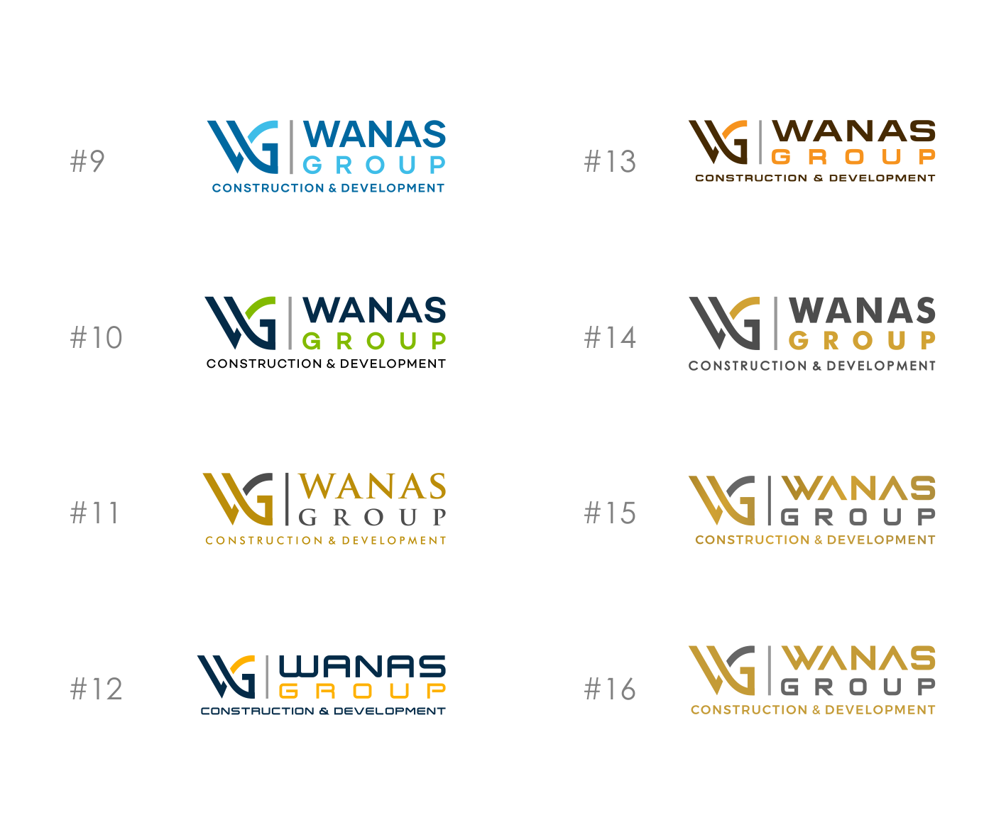 Elegant, Playful Logo Design for WANAS GROUP Construction & Development ...