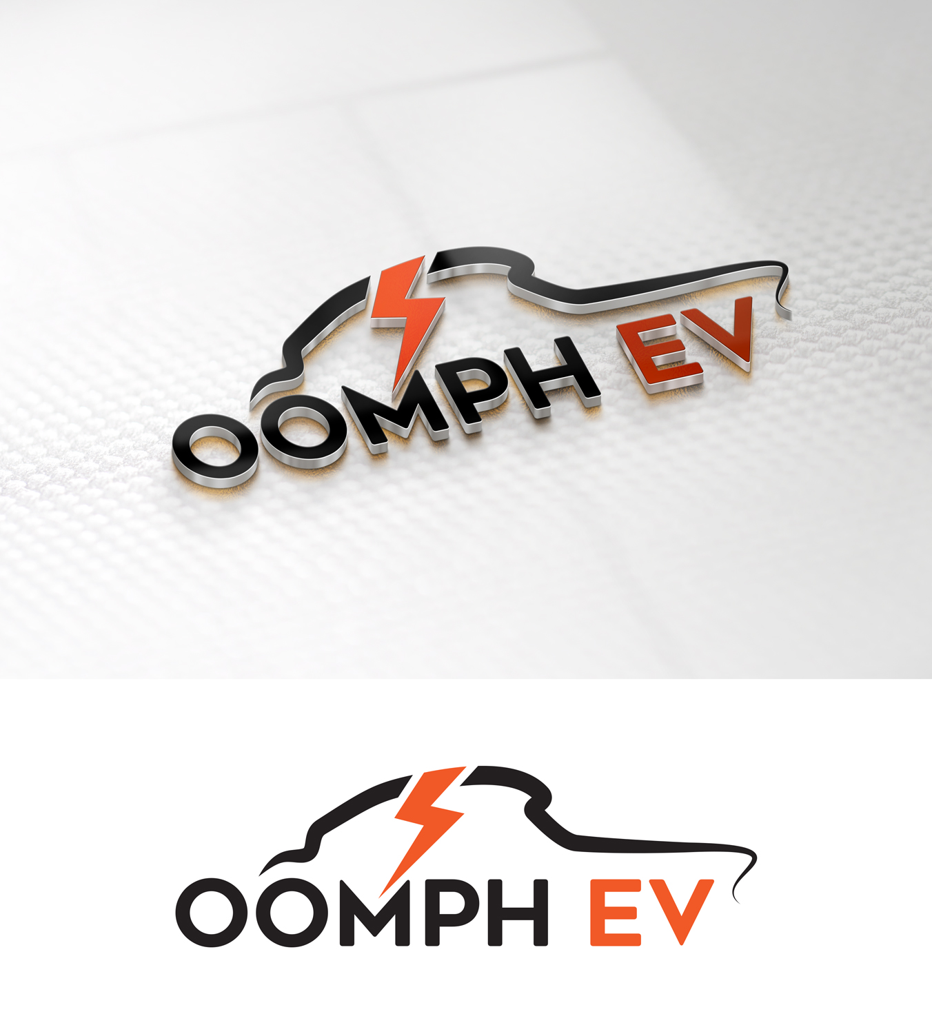 Elegant, Playful, Electrical Charing car Logo Design for OOMPH EV by ...