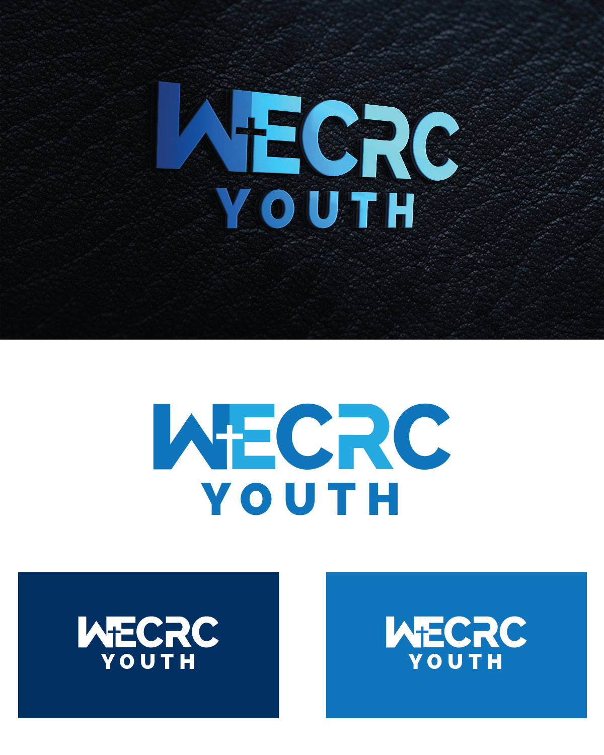Modern, Playful Logo Design for WECRC Youth by Isnah Logo | Design ...