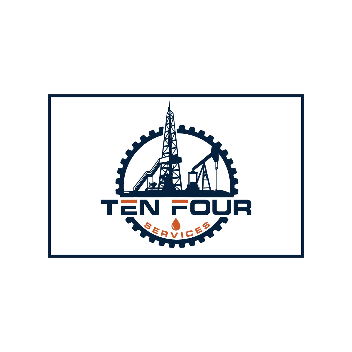 Logo Design for Ten Four Services or 10-4 Services by Isabella ...
