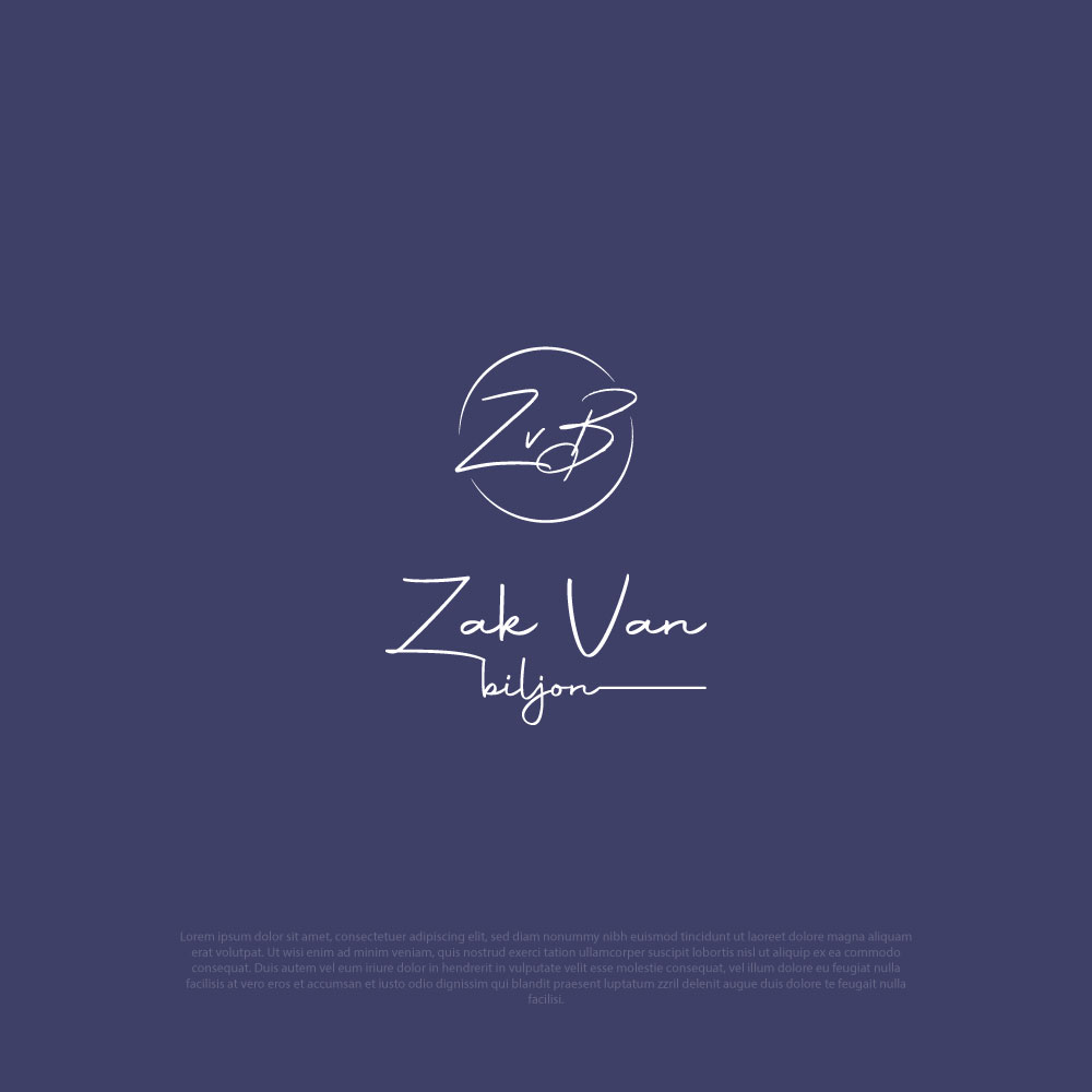 Serious, Conservative, Art Logo Design for Zak van Biljon by Wahid Anik ...