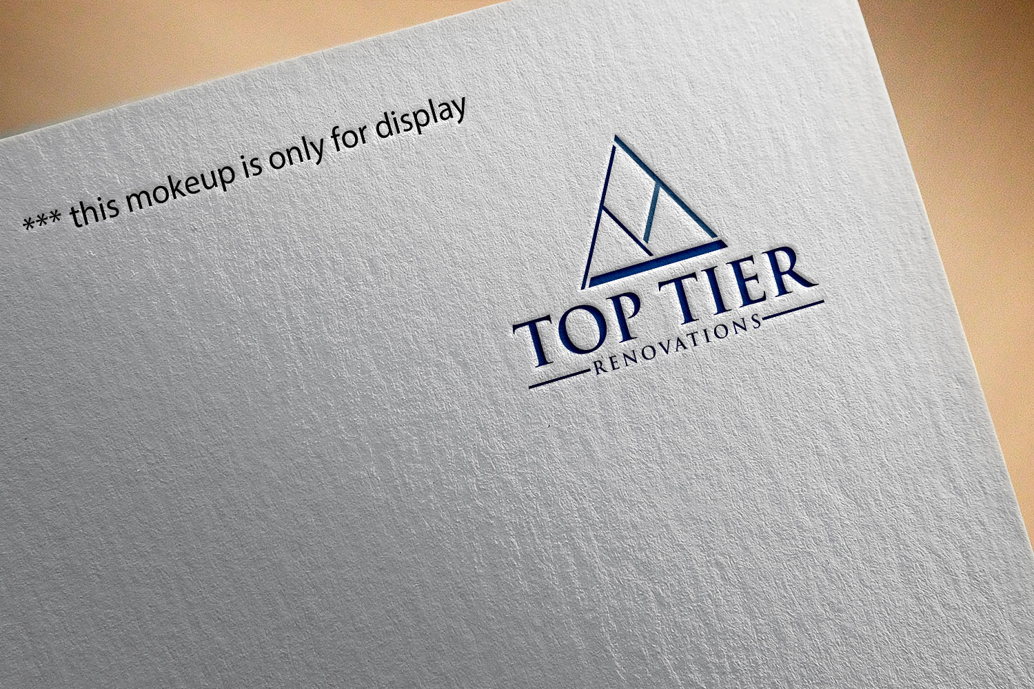 Serious, Modern Logo Design for Top Tier Renovations by jonkonrad ...