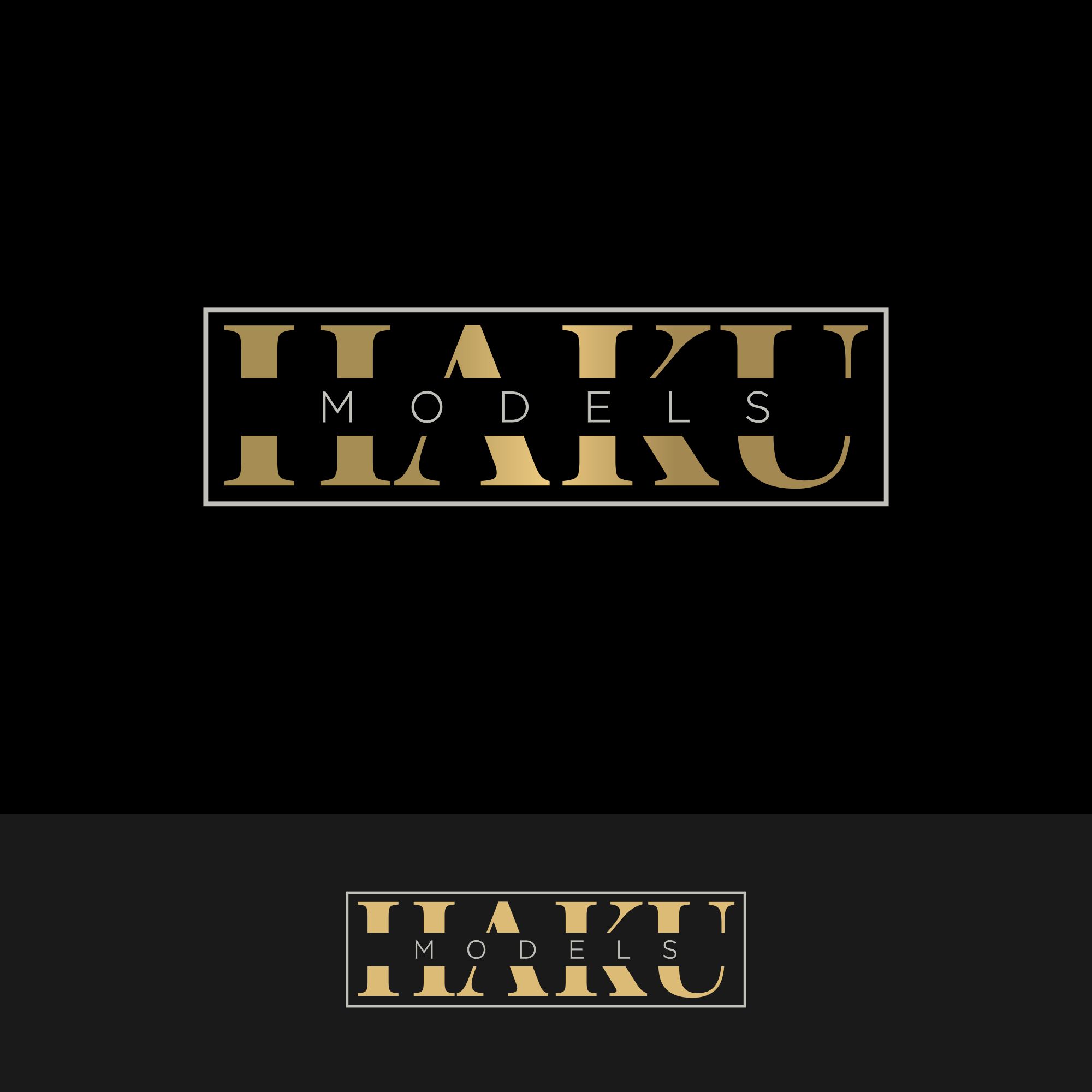 Modern, Upmarket, Fashion and Modelling Logo Design for Haku Models by ...