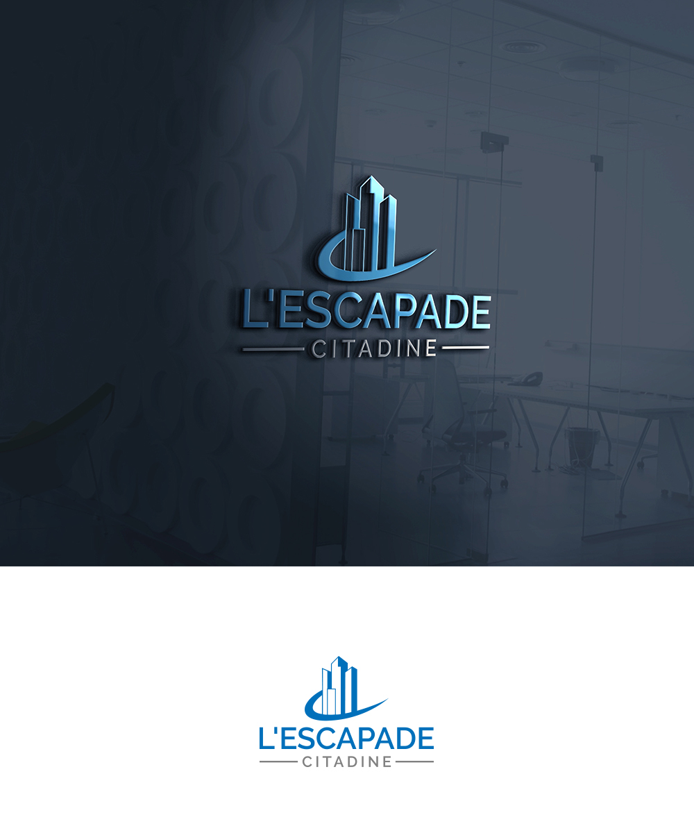 Serious, Modern Logo Design for L'escapade citadine by ribeka | Design ...