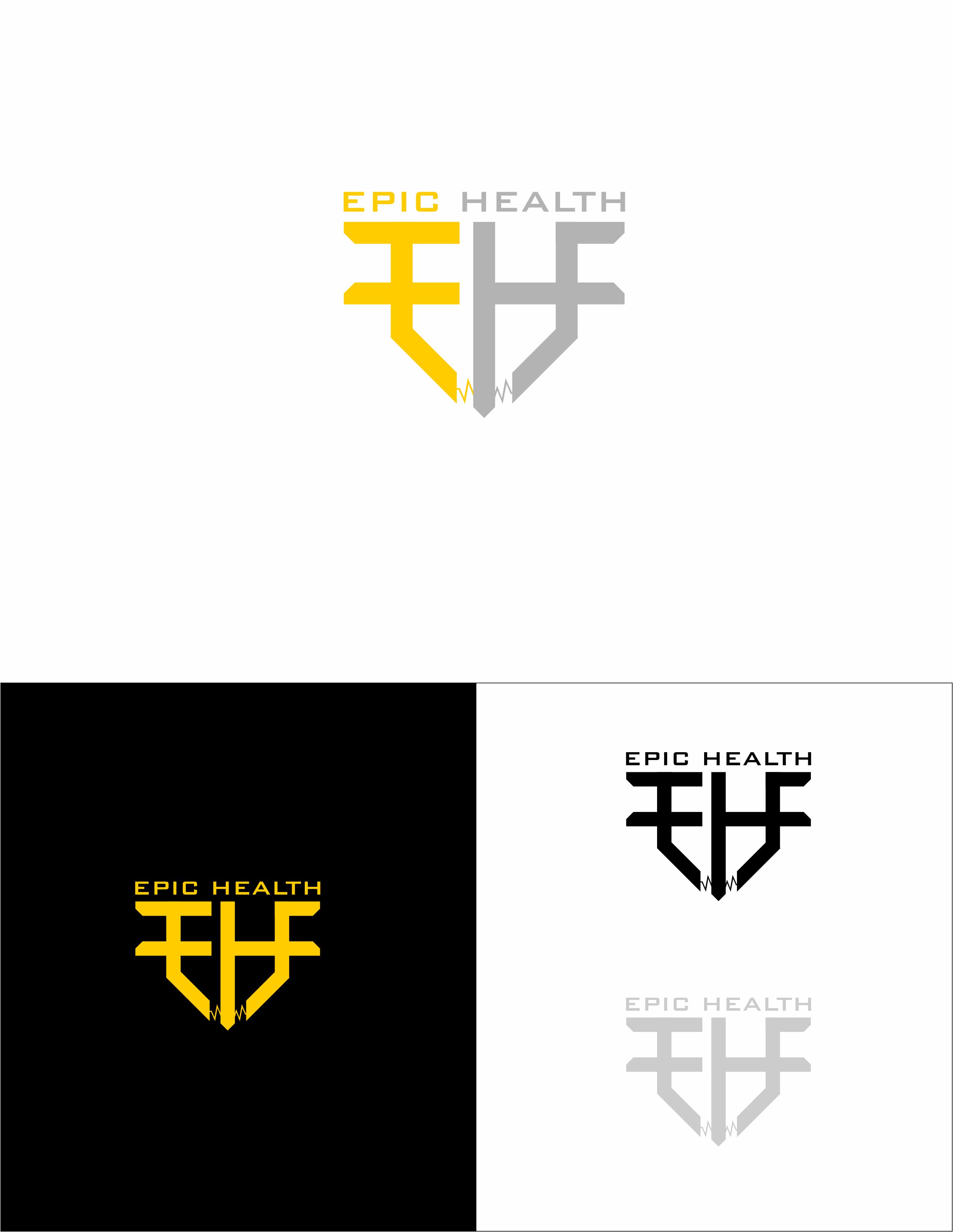 Serious, Modern, Healthcare Logo Design for Epic Health by Madush_D ...