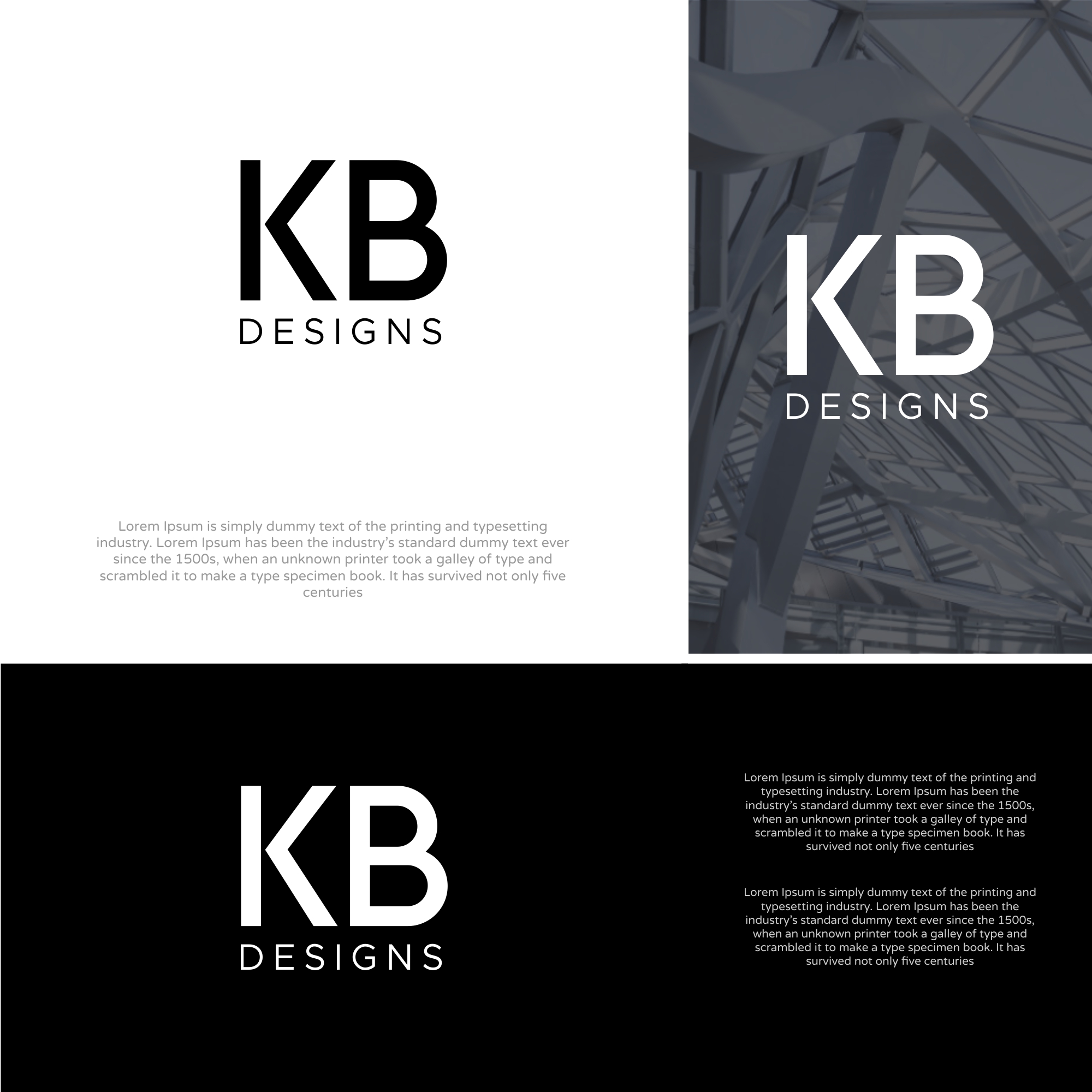 Logo Design for KB Designs by GetLogo | Design #28648286