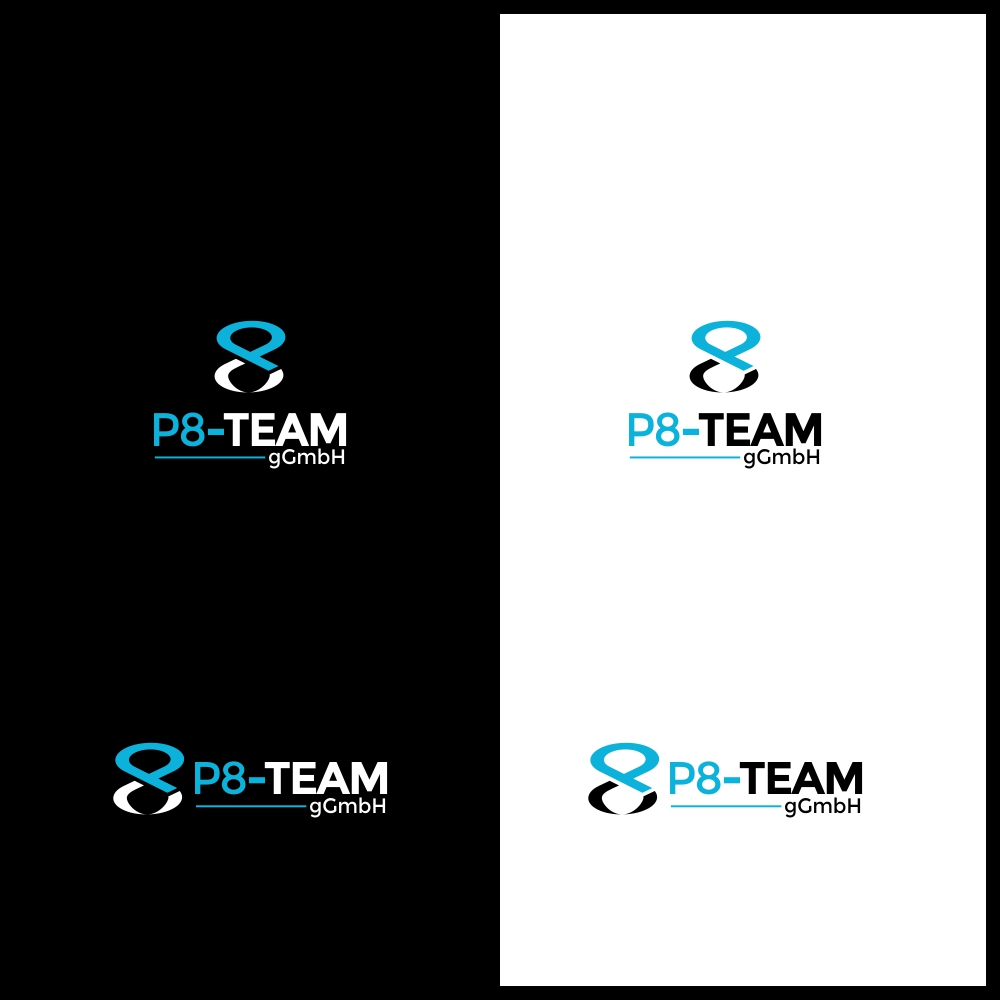 Elegant, Modern Logo Design for P8-Team (P8-Team gGmbH) by eiffel tesla ...