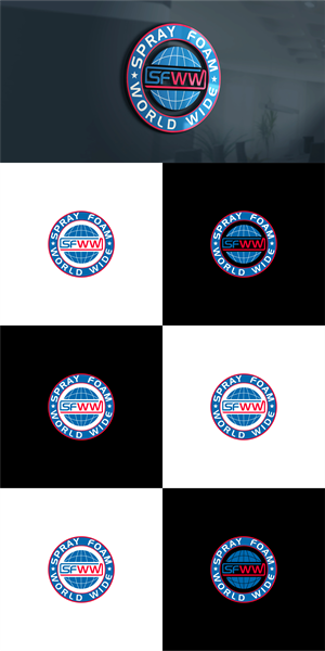 Red White and Blue SFWW logo design | 114 Logo Designs for SFWW
