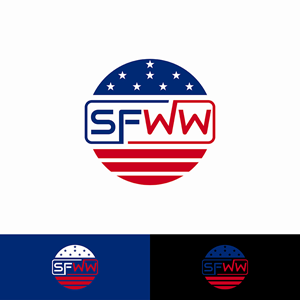 Red White and Blue SFWW logo design | 154 Logo Designs for SFWW | Page 2