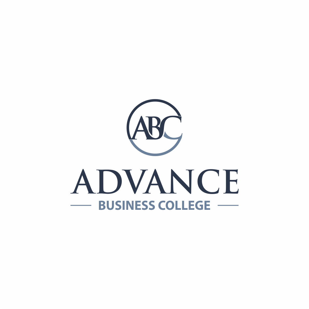 Professional, Serious Logo Design for Advance Business College by ...