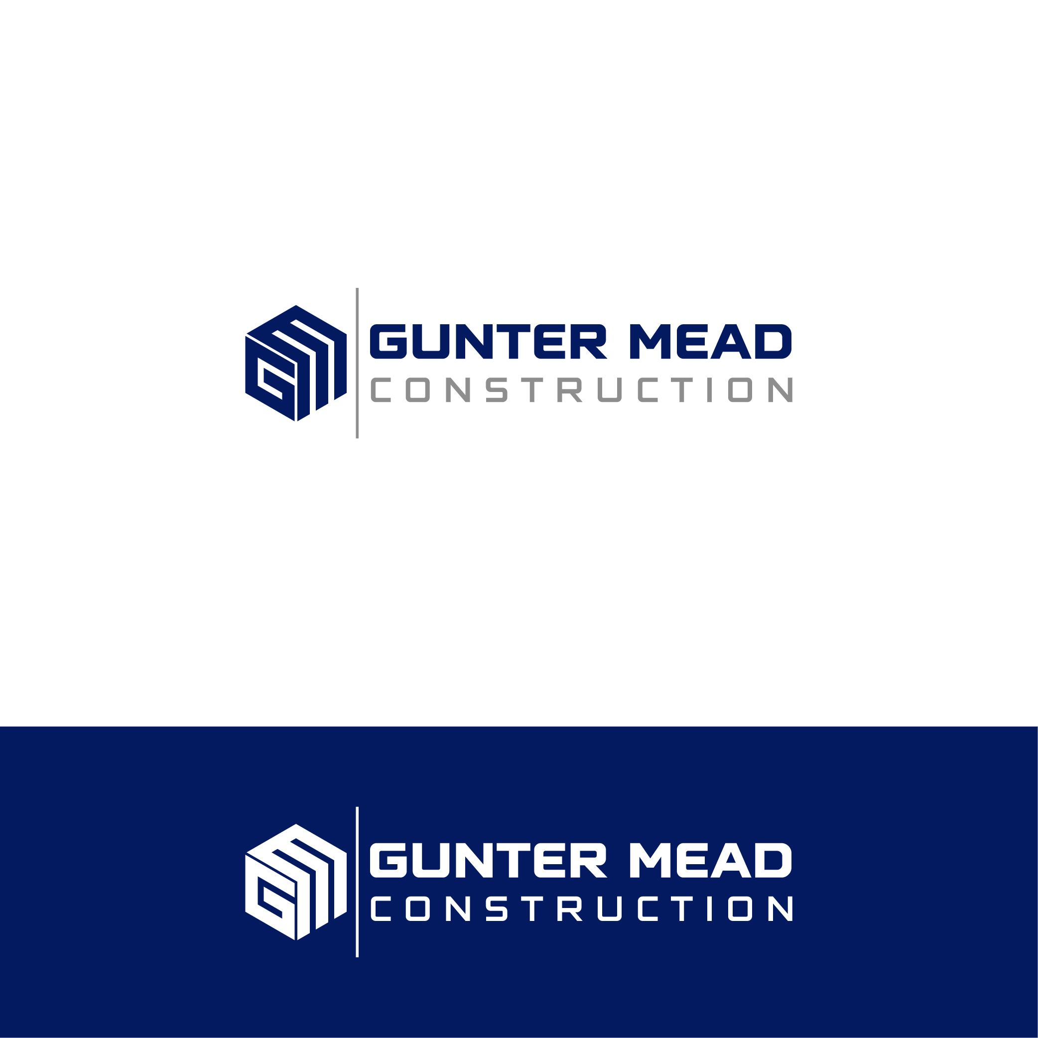Logo Design for Gunter Mead Construction by artbazz | Design #28671521