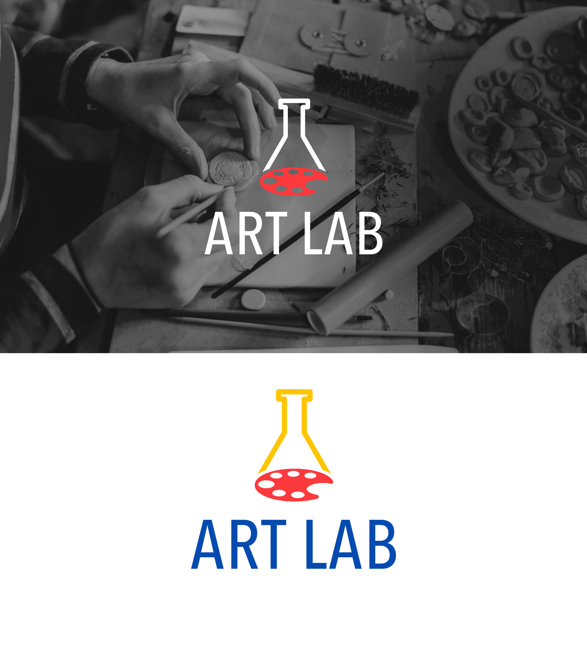 Logo Design for Art Lab, and i need the design of the logo is inspired ...
