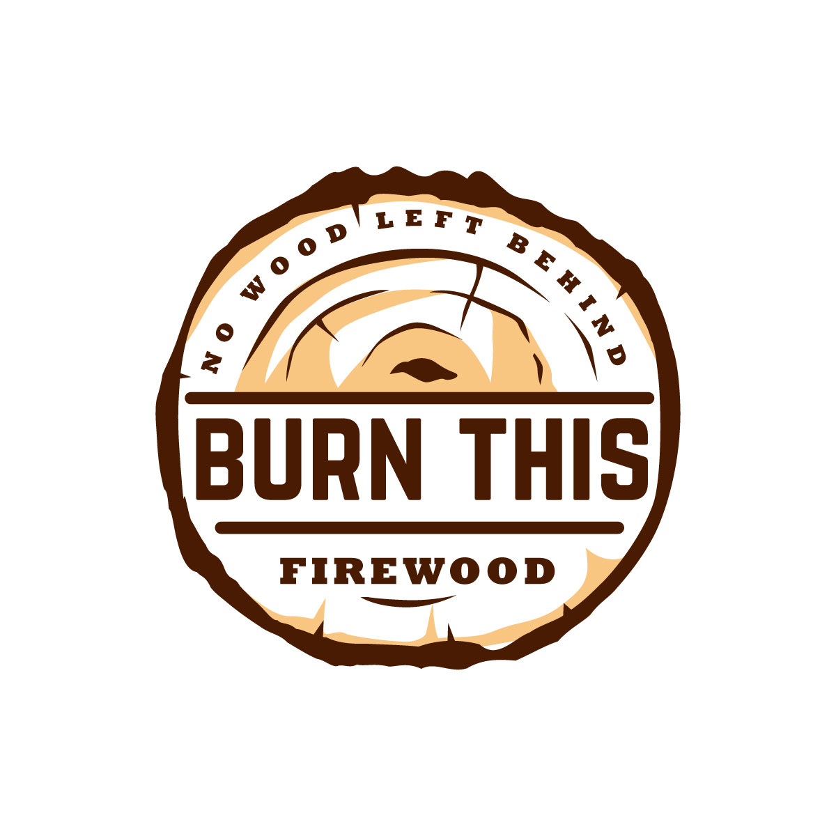 Modern, Upmarket, Firewood sales Logo Design for Burn This Firewood by ...