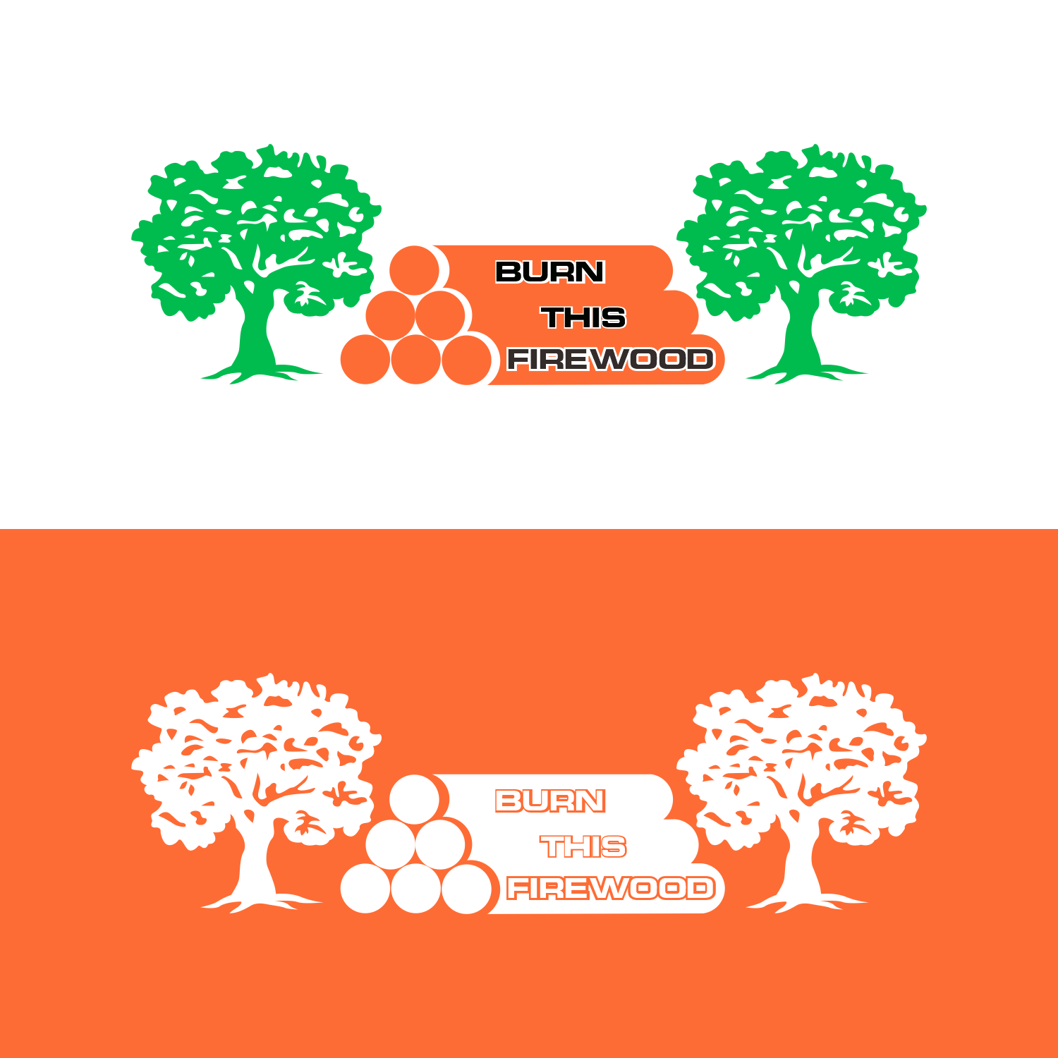 Modern, Upmarket, Firewood sales Logo Design for Burn This Firewood by ...