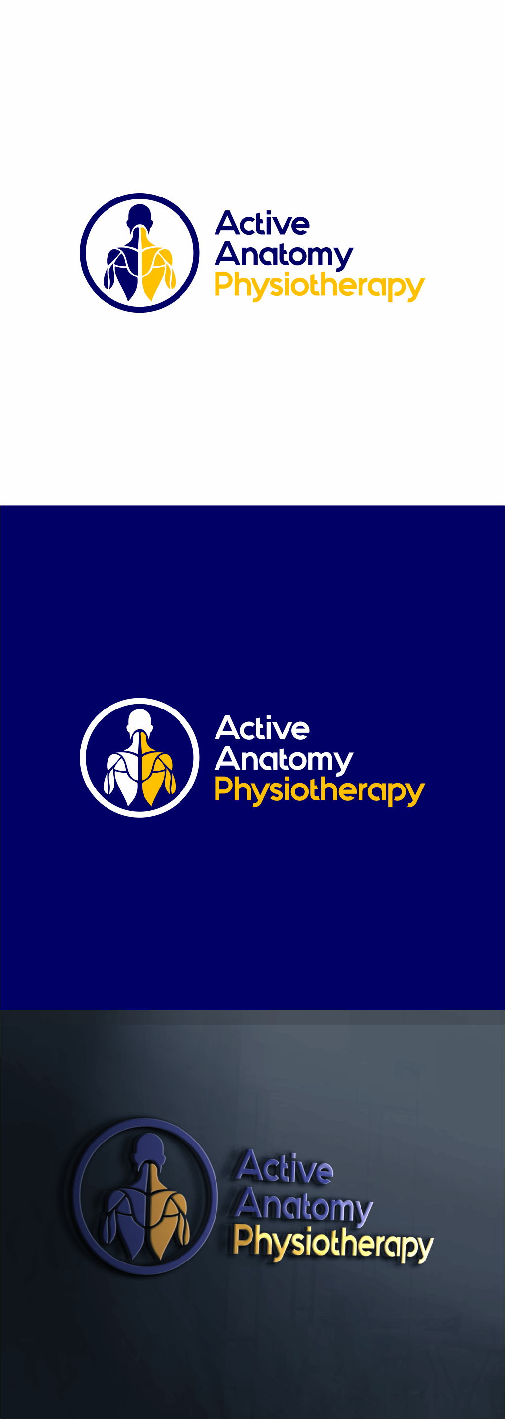 Playful, Bold, physiotherapy Logo Design for Active Anatomy ...