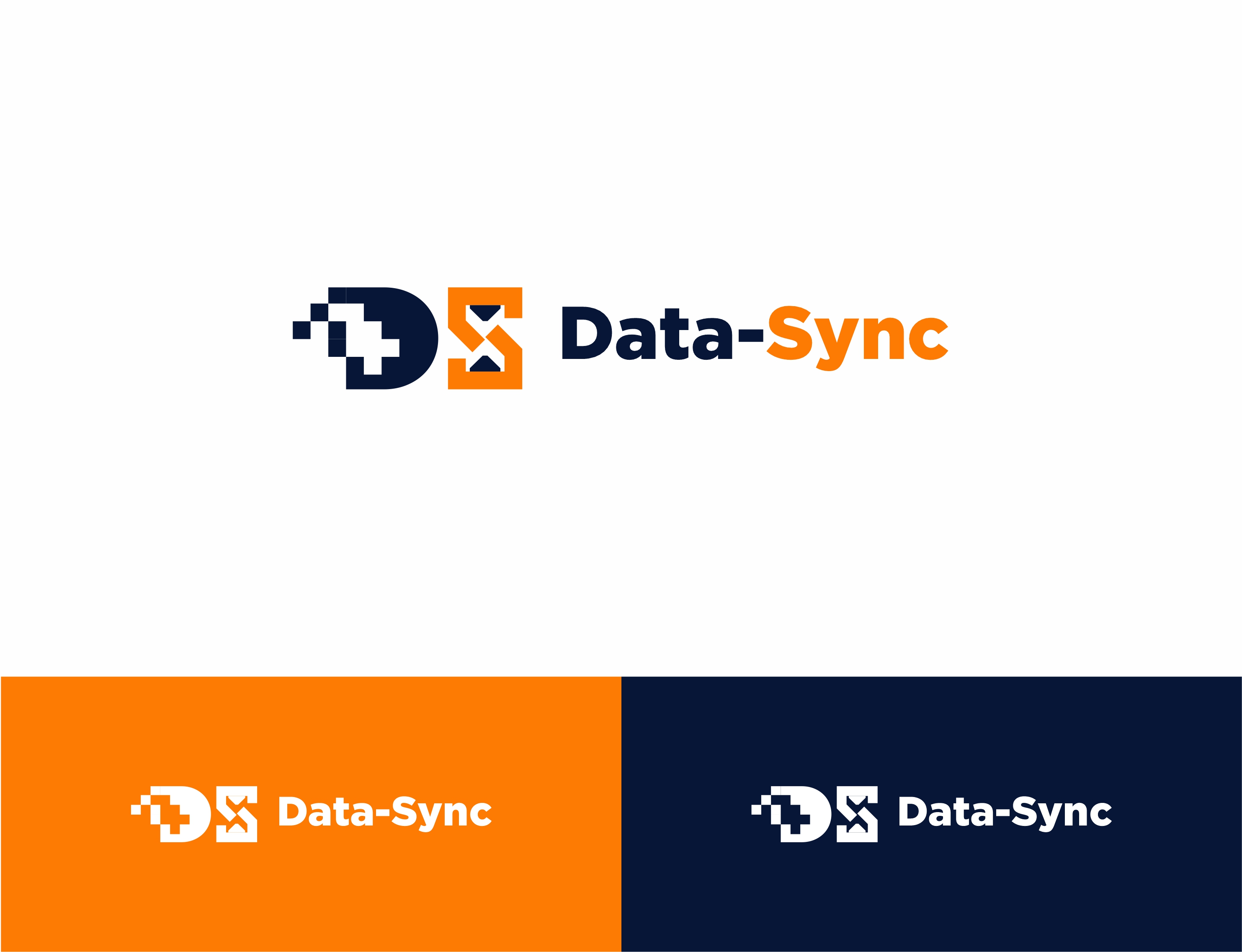 Bold, Modern, Data-Processing Logo Design for Data-Sync by big daddy ...
