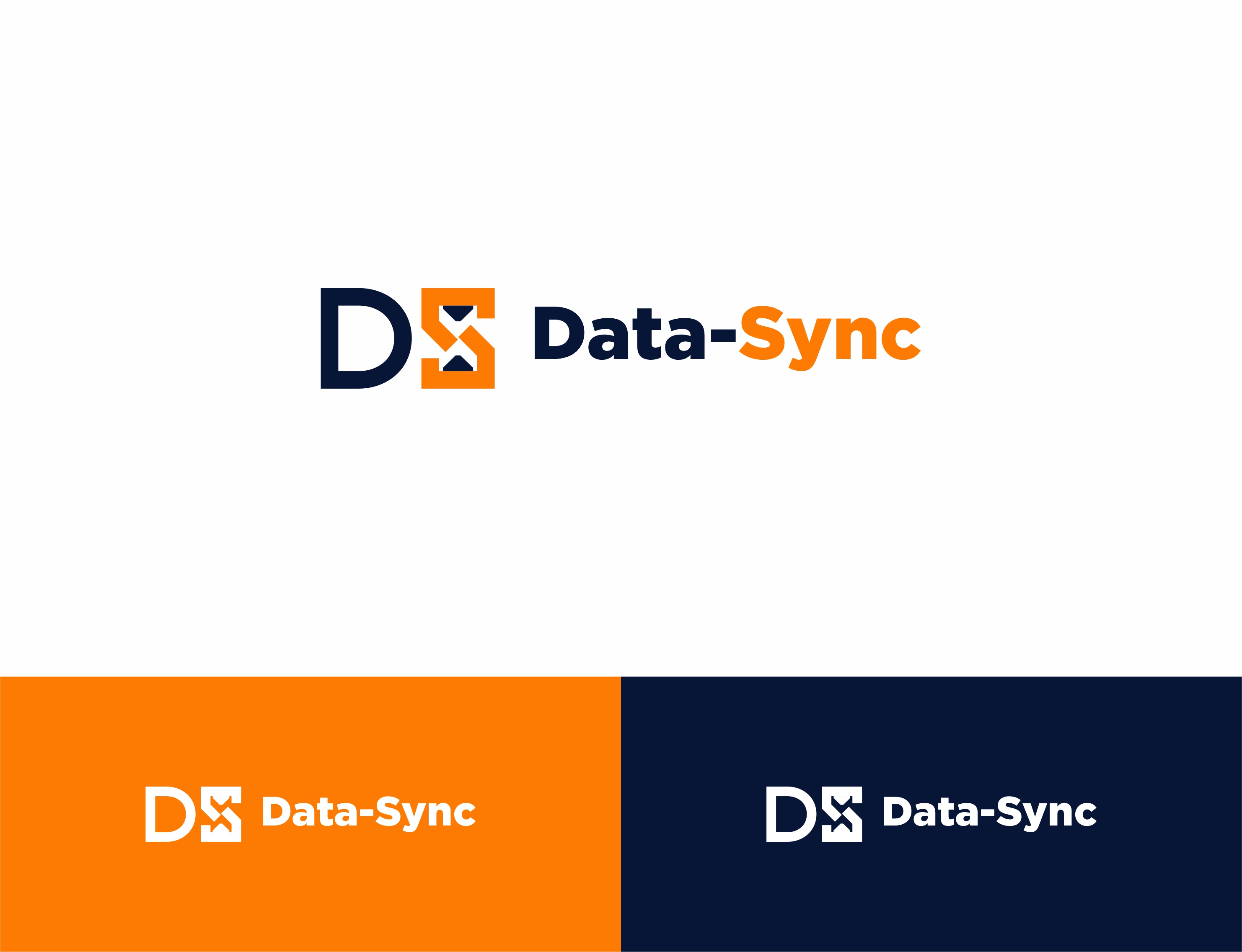 Bold, Modern, Data-Processing Logo Design for Data-Sync by big daddy ...