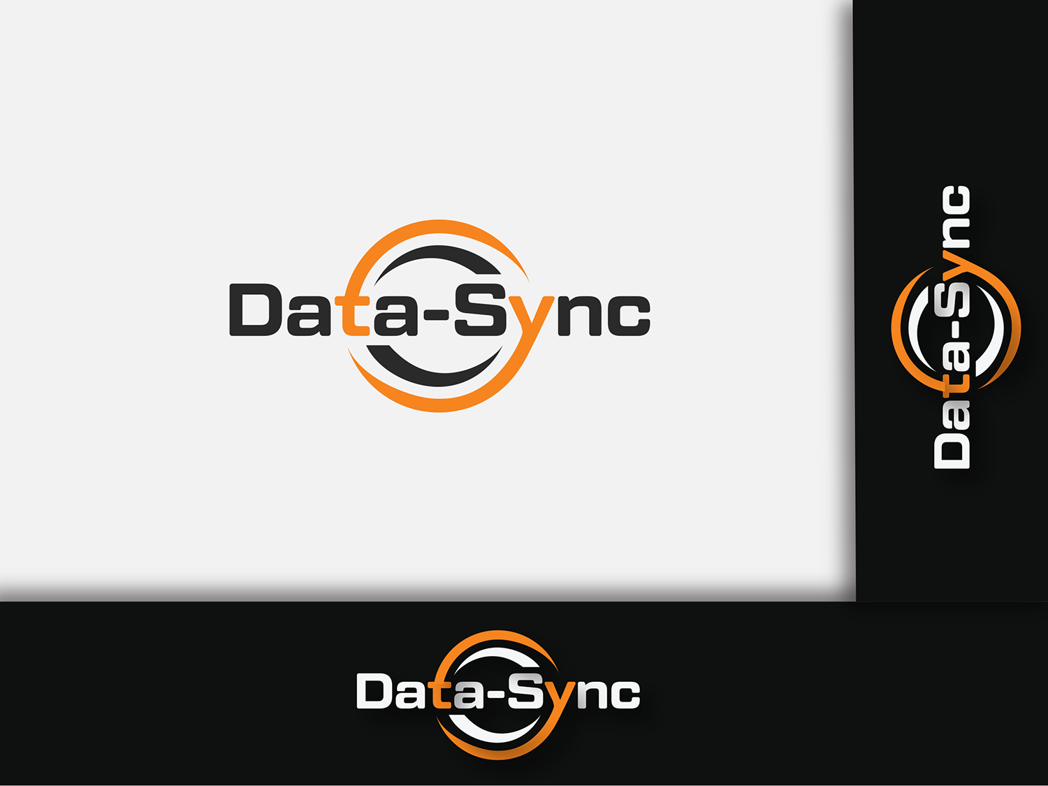 Bold, Modern, Data-Processing Logo Design for Data-Sync by AbrinaDesign ...