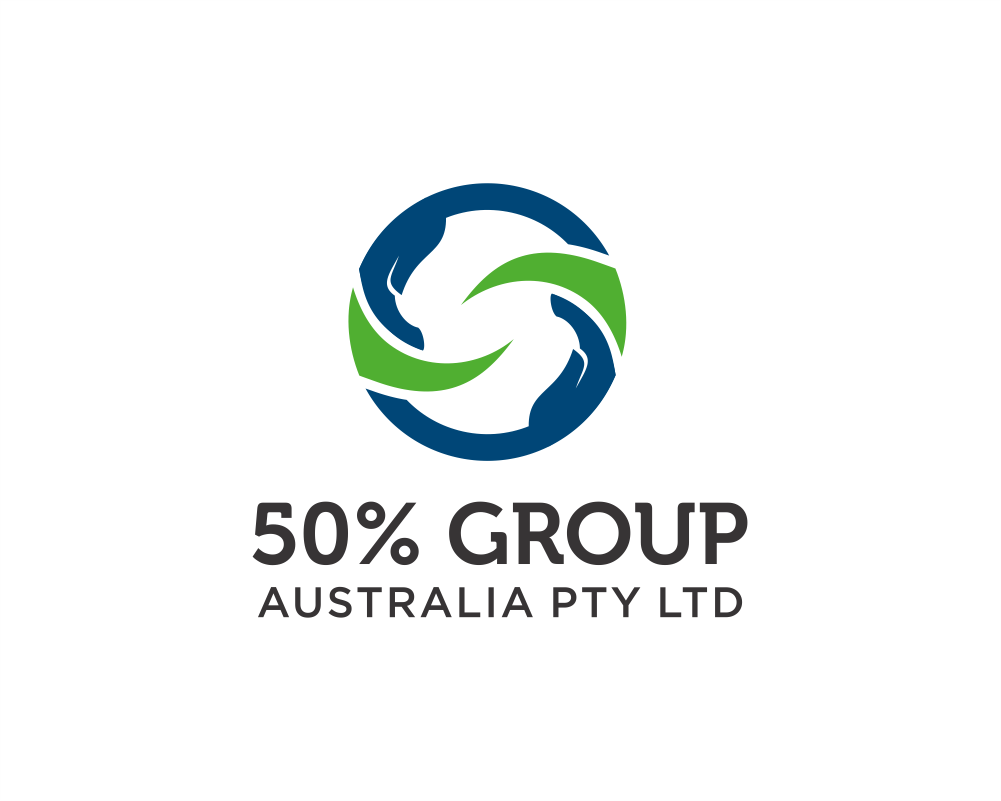 Elegant, Playful Logo Design for 50% GROUP AUSTRALIA PTY LTD by Dembol ...