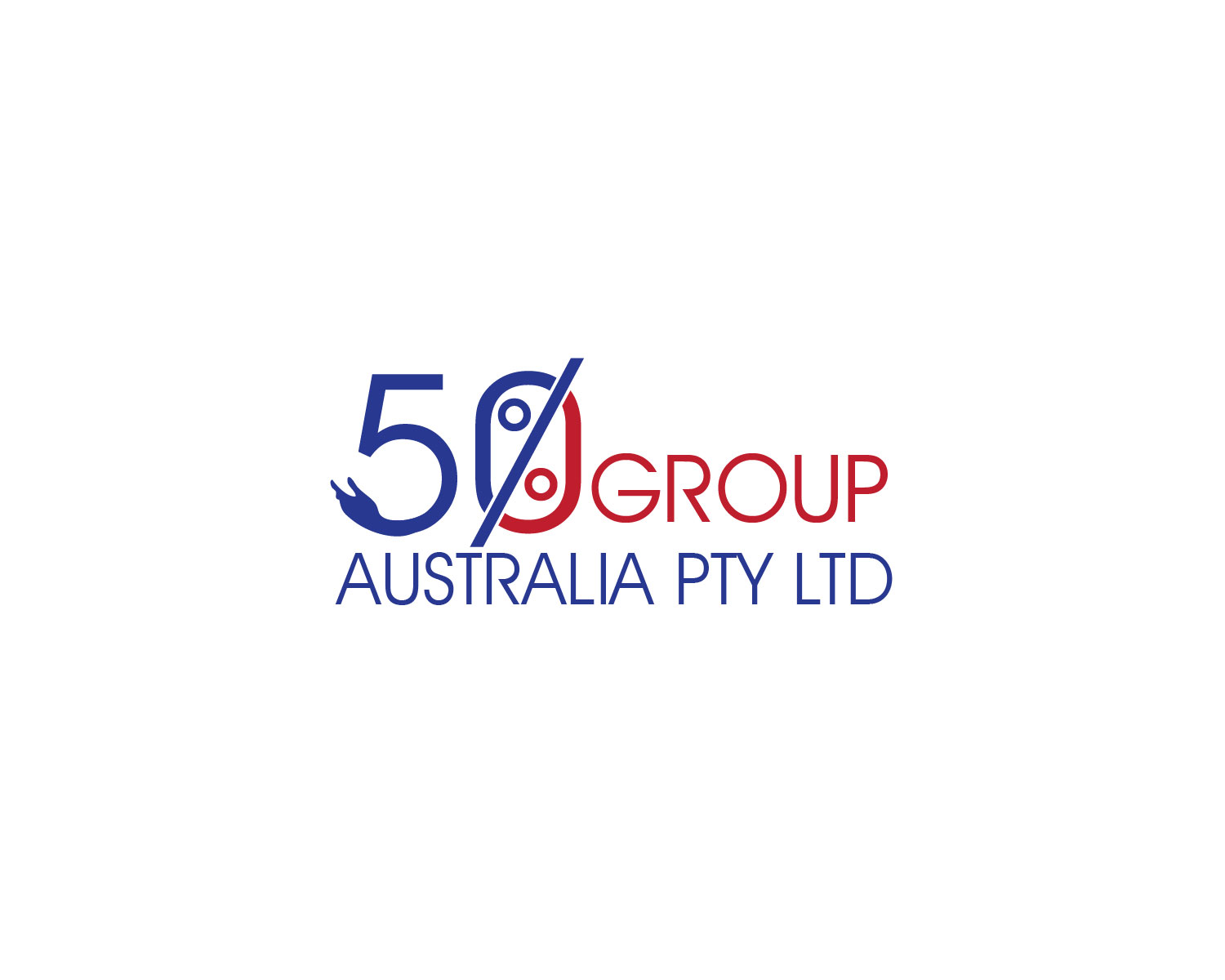 Elegant, Playful Logo Design for 50% GROUP AUSTRALIA PTY LTD by Isnah ...