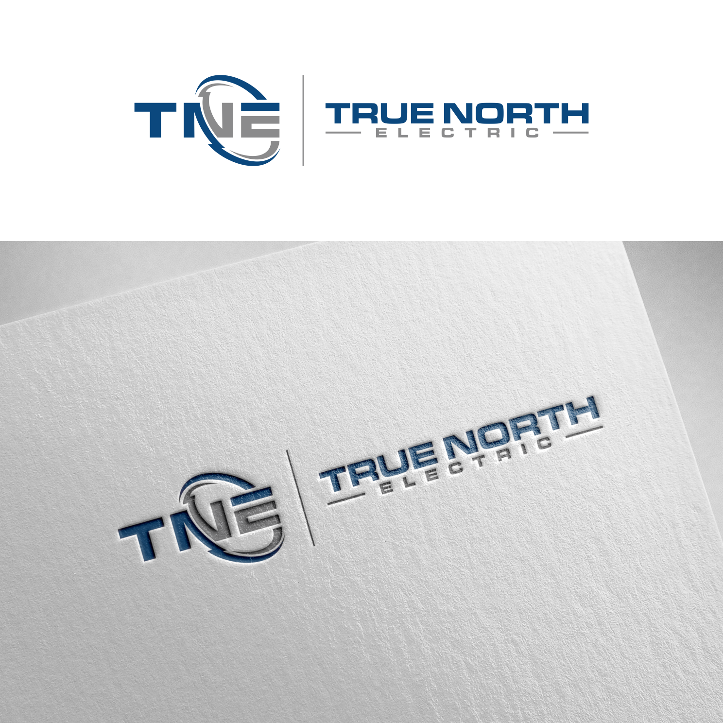 Logo Design for True North Electric by art_rebel | Design #28706628