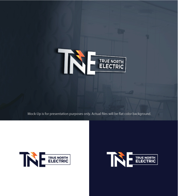 Logo Design for True North Electric by somani | Design #28692898