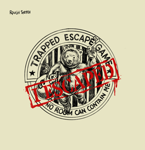 Creating "I Escaped" sticker or shirt for our escape game | 26 Graphic ...
