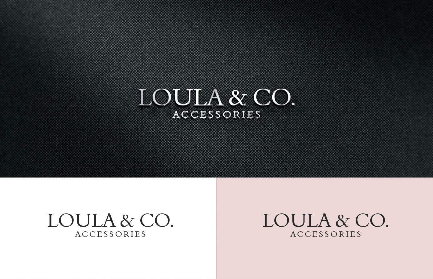 Elegant, Playful Logo Design for LOULA & Co. Accessories by DubaiArts ...