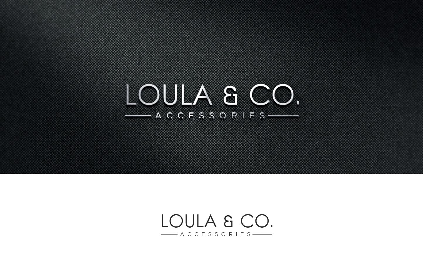 Elegant, Playful Logo Design for LOULA & Co. Accessories by DubaiArts ...
