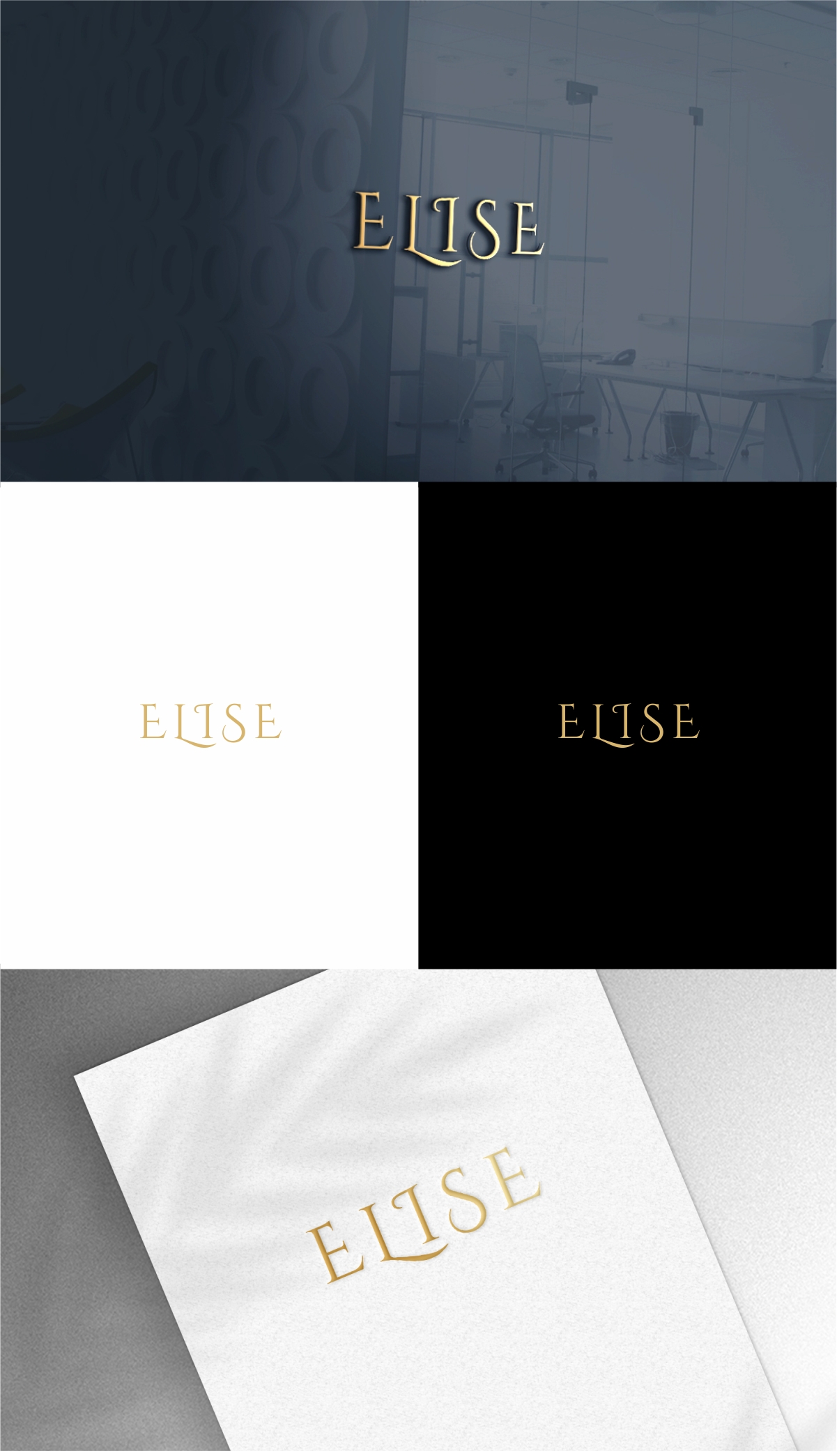Logo Design for Elise by Dave Paresh | Design #28743512