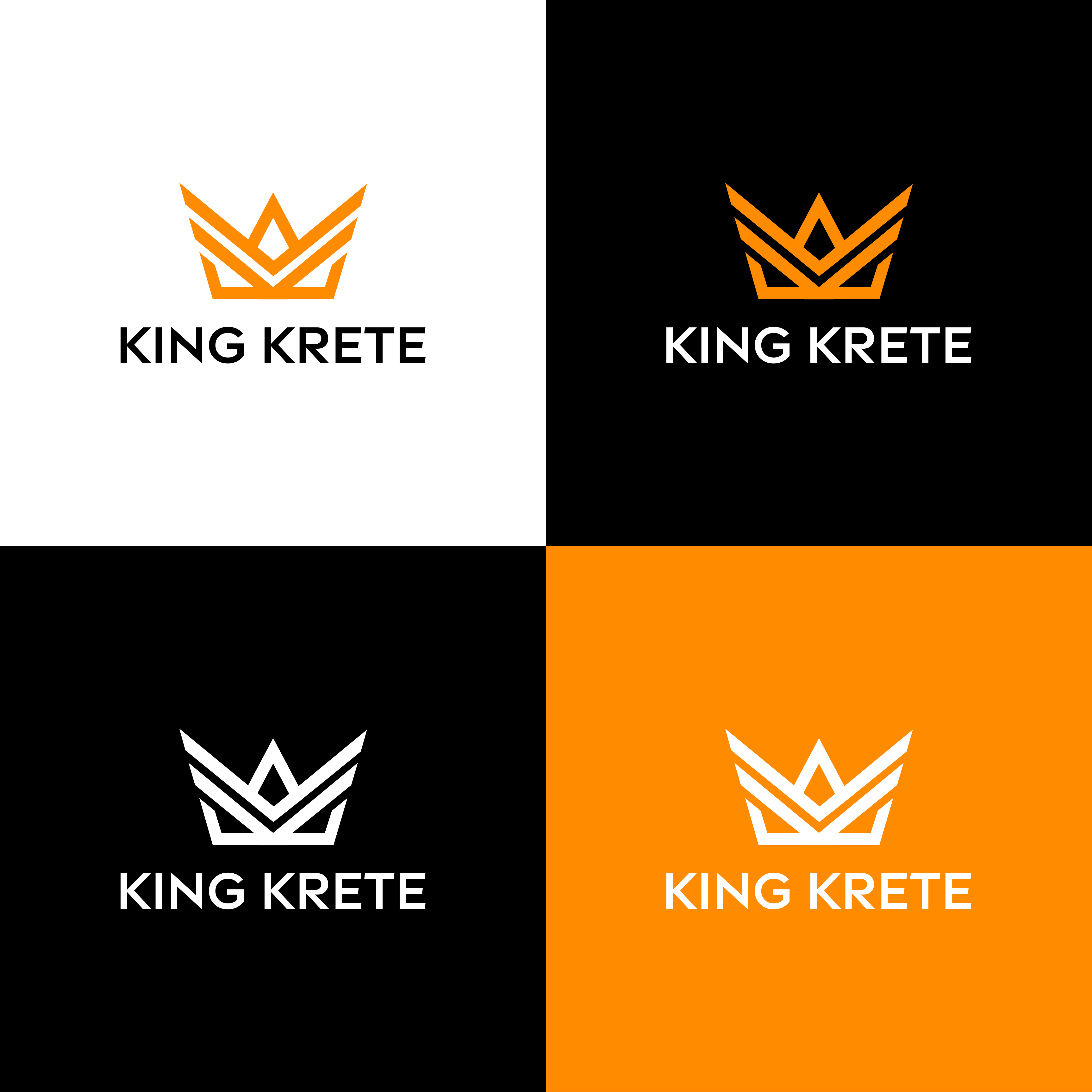 Elegant, Playful, Concretor Logo Design for King Krete by achil78 ...