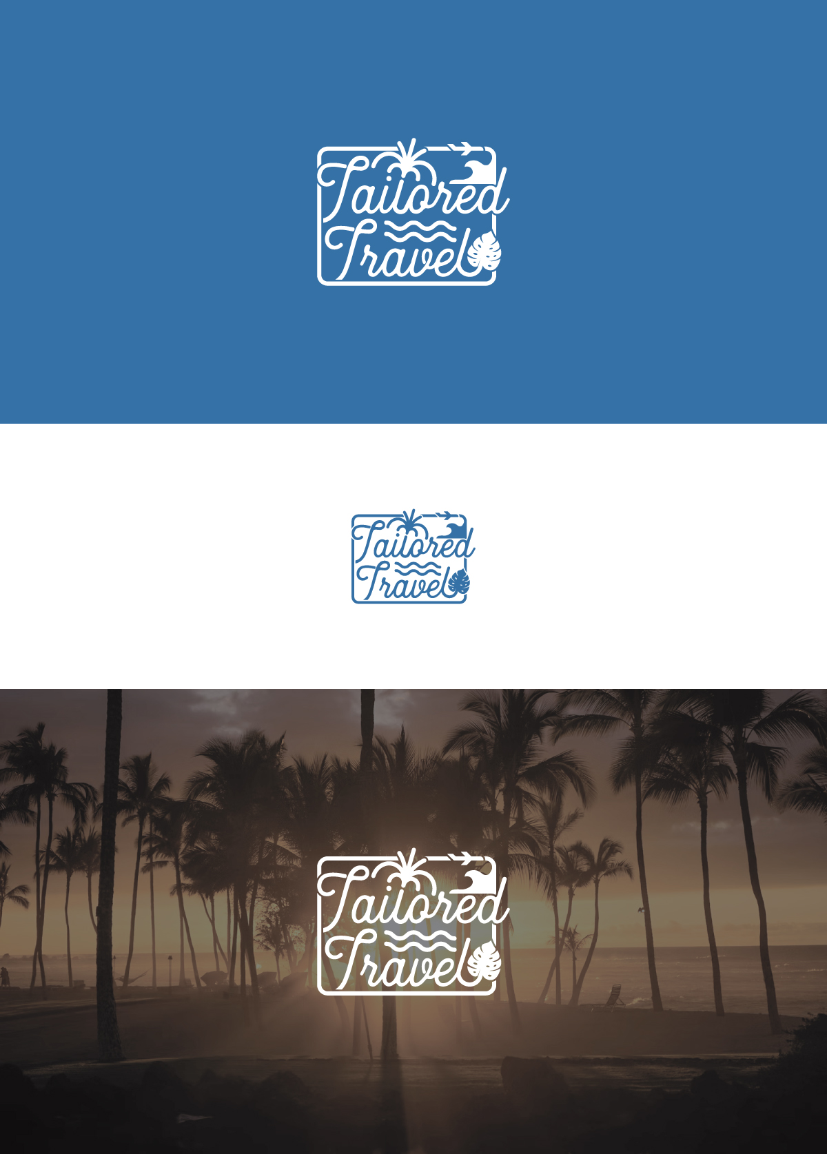 Serious, Modern, Travel and recreation Logo Design for Tailored Travel ...