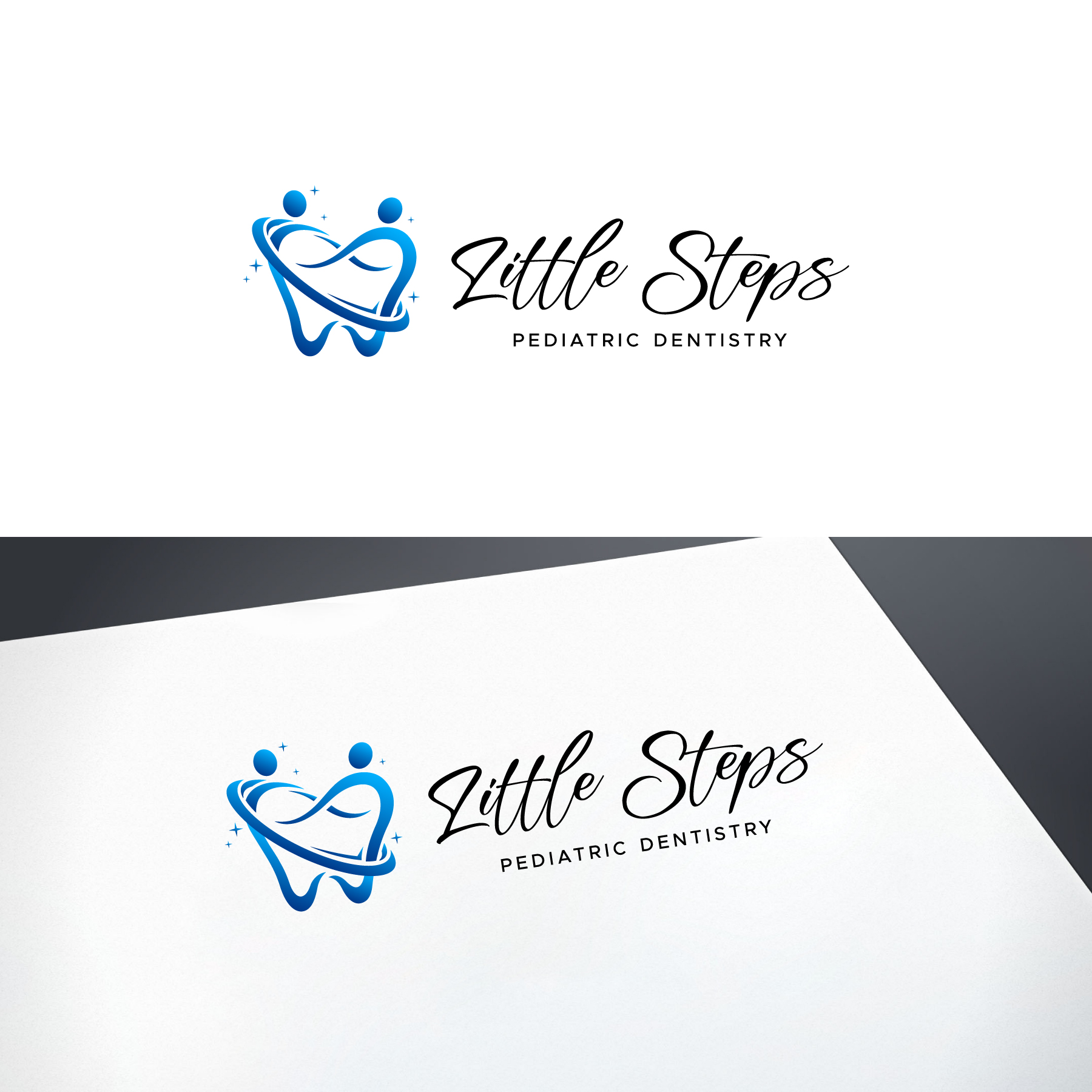 Modern, Colorful, Health Logo Design for Little Steps Pediatric Dentistry by ZeneFashions ...