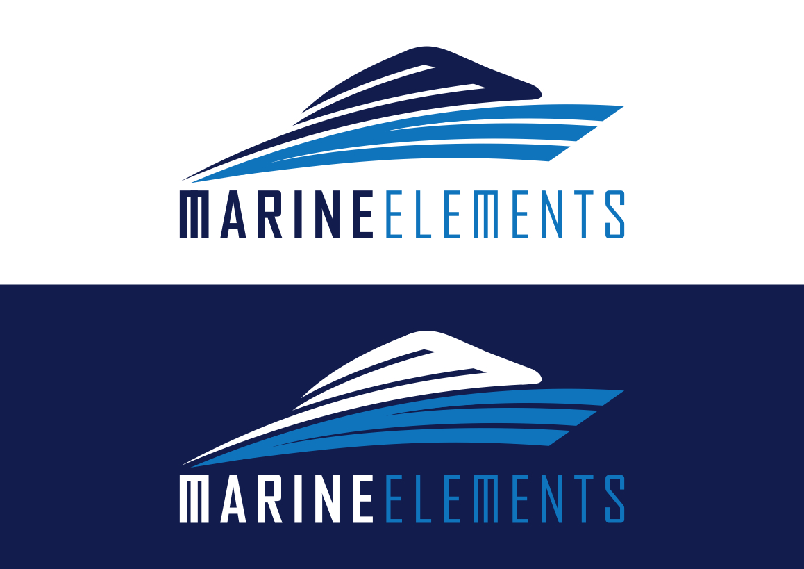 Modern, Masculine, Marine/Boaring Logo Design for Marine Elements by ...