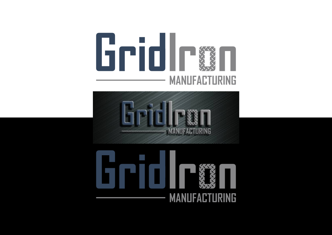 Serious, Masculine, Metal Machining Logo Design for GridIron ...