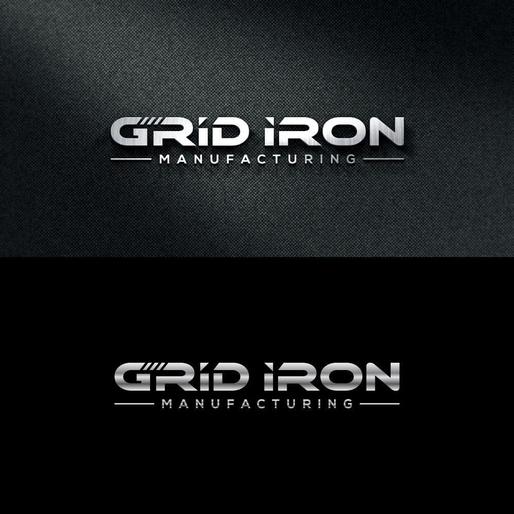 Serious, Masculine, Metal Machining Logo Design for GridIron ...