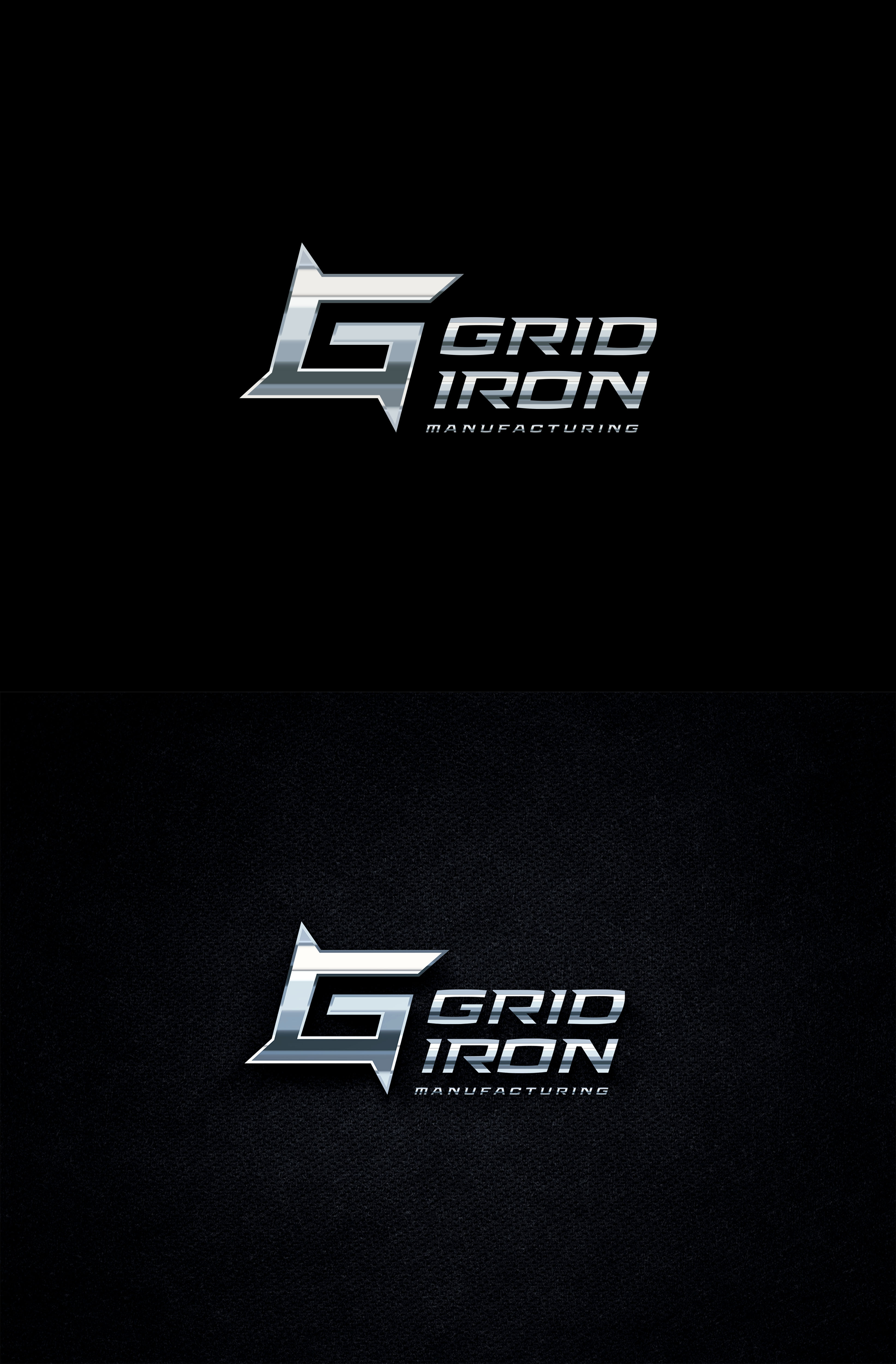 Serious, Masculine, Metal Machining Logo Design for GridIron ...