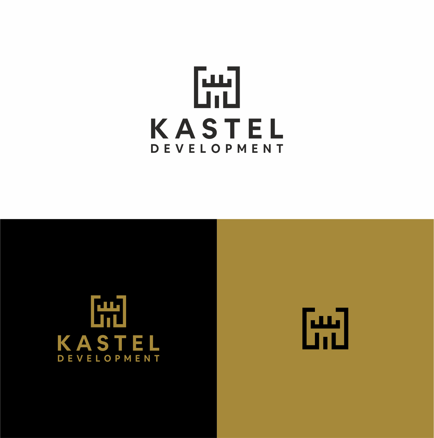 Logo Design for Kastel Development by Sibyle | Design #28770897
