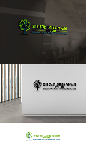 Disability support business needs a logo | 57 Logo Designs for Solid Start Learning Pathways Pty Ltd