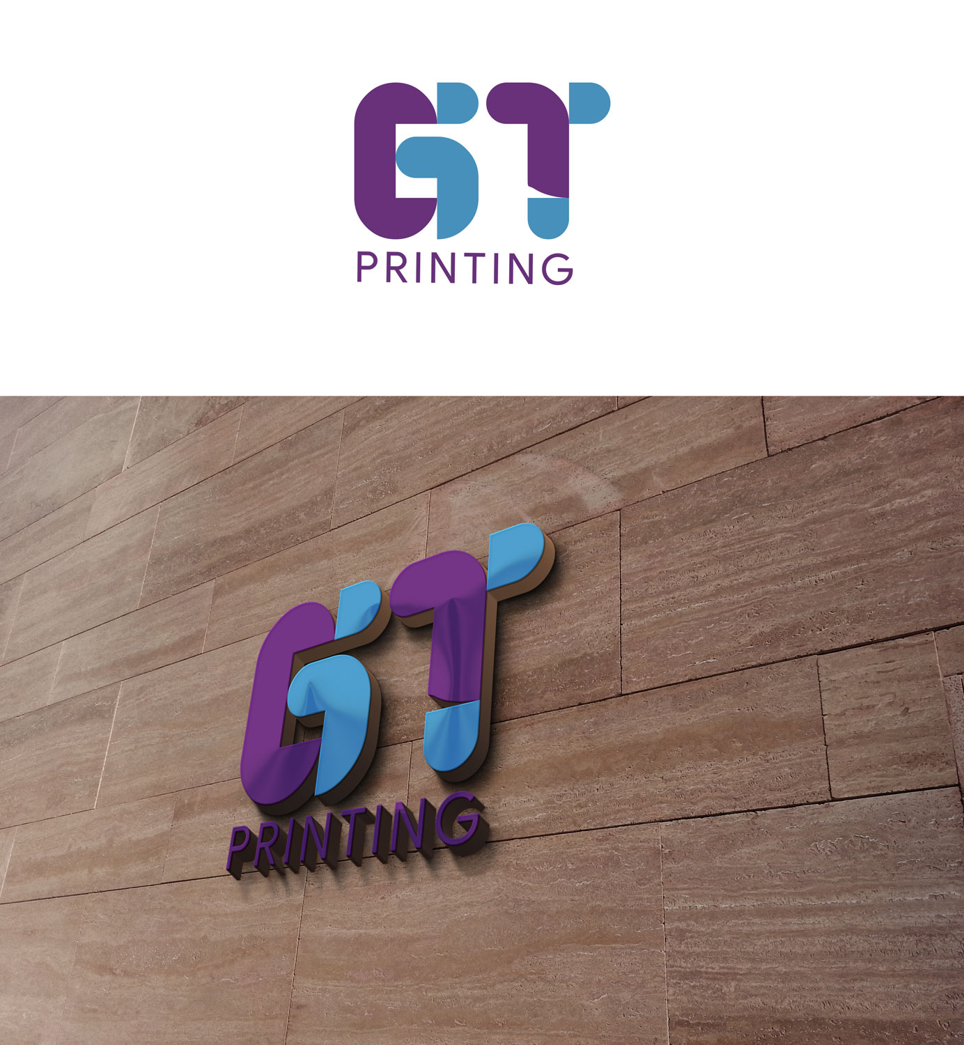Logo Design for GT Printing by wdesigner2 | Design #28803066