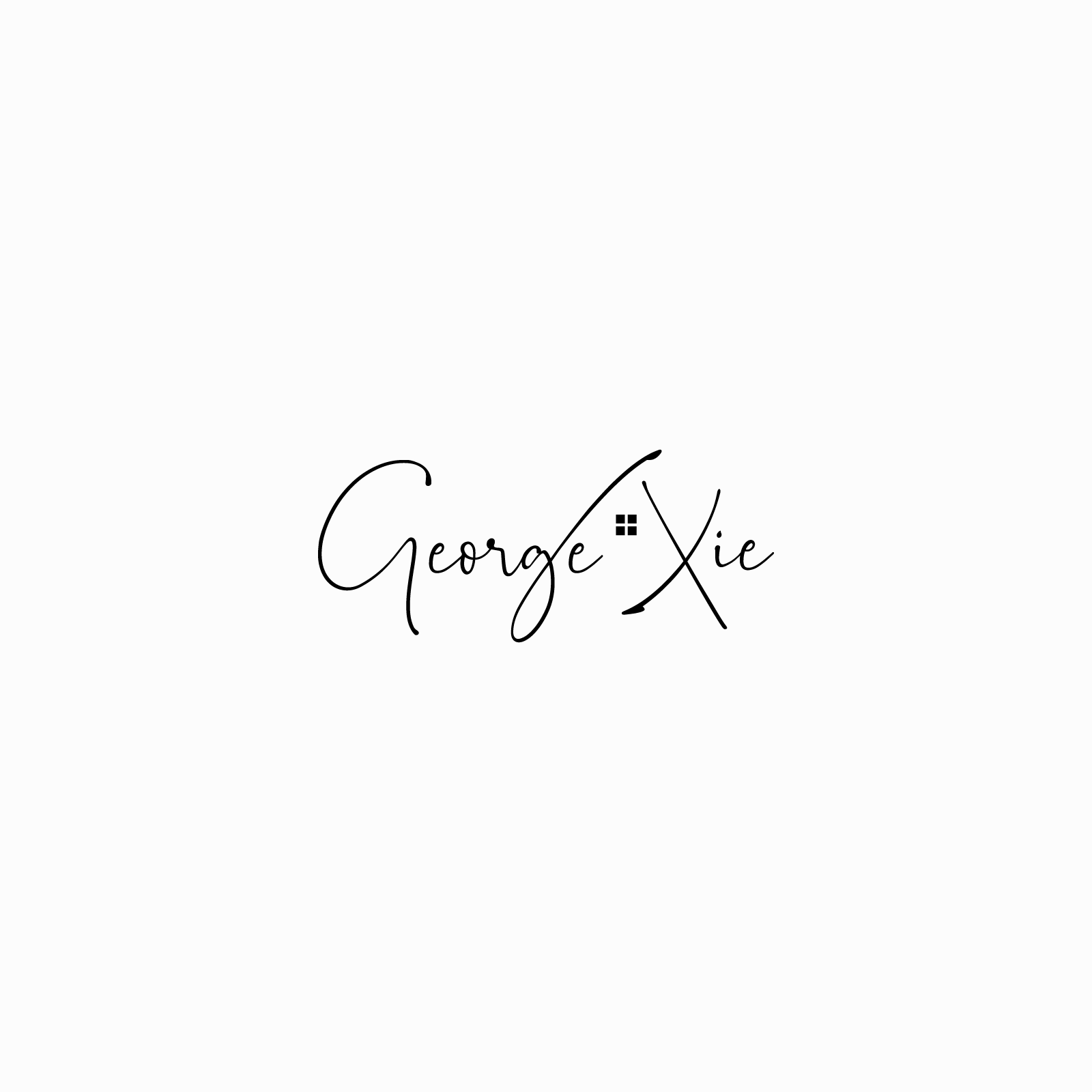 Elegant, Playful, Real Estate Logo Design for George Xie by M!THUN ...