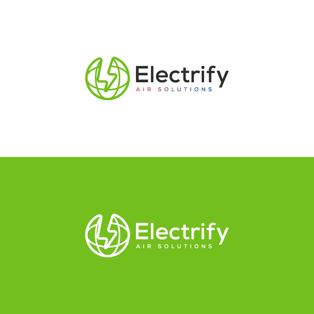 Elegant, Playful, HVAC Logo Design for Electrify Air Solutions by Gethuk_Studio | Design #28844905