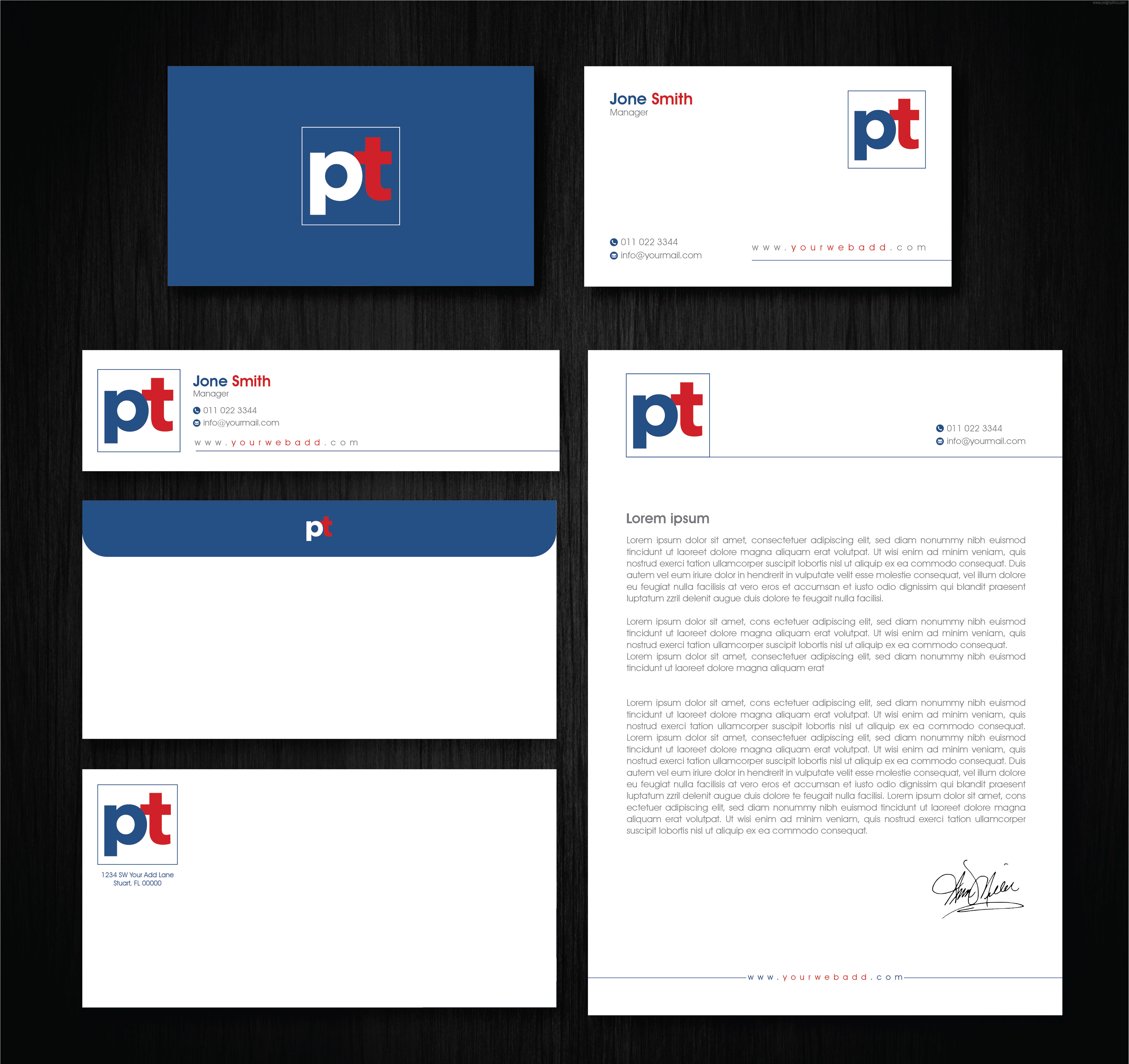 Letterhead Design for PT CORPORATION INC by artbitin | Design #28800592