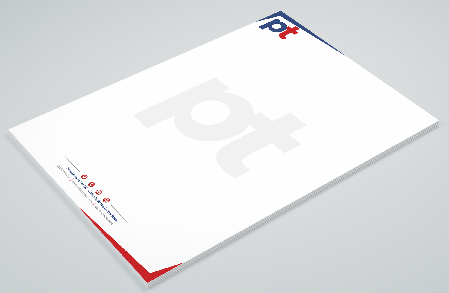 Letterhead Design for PT CORPORATION INC by Petter Goms | Design #28807361