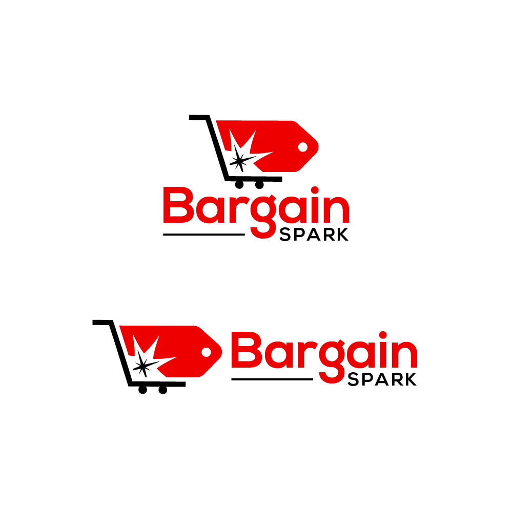 Logo Design for Bargain Spark by AlphabetZero.Com | Design #28813650