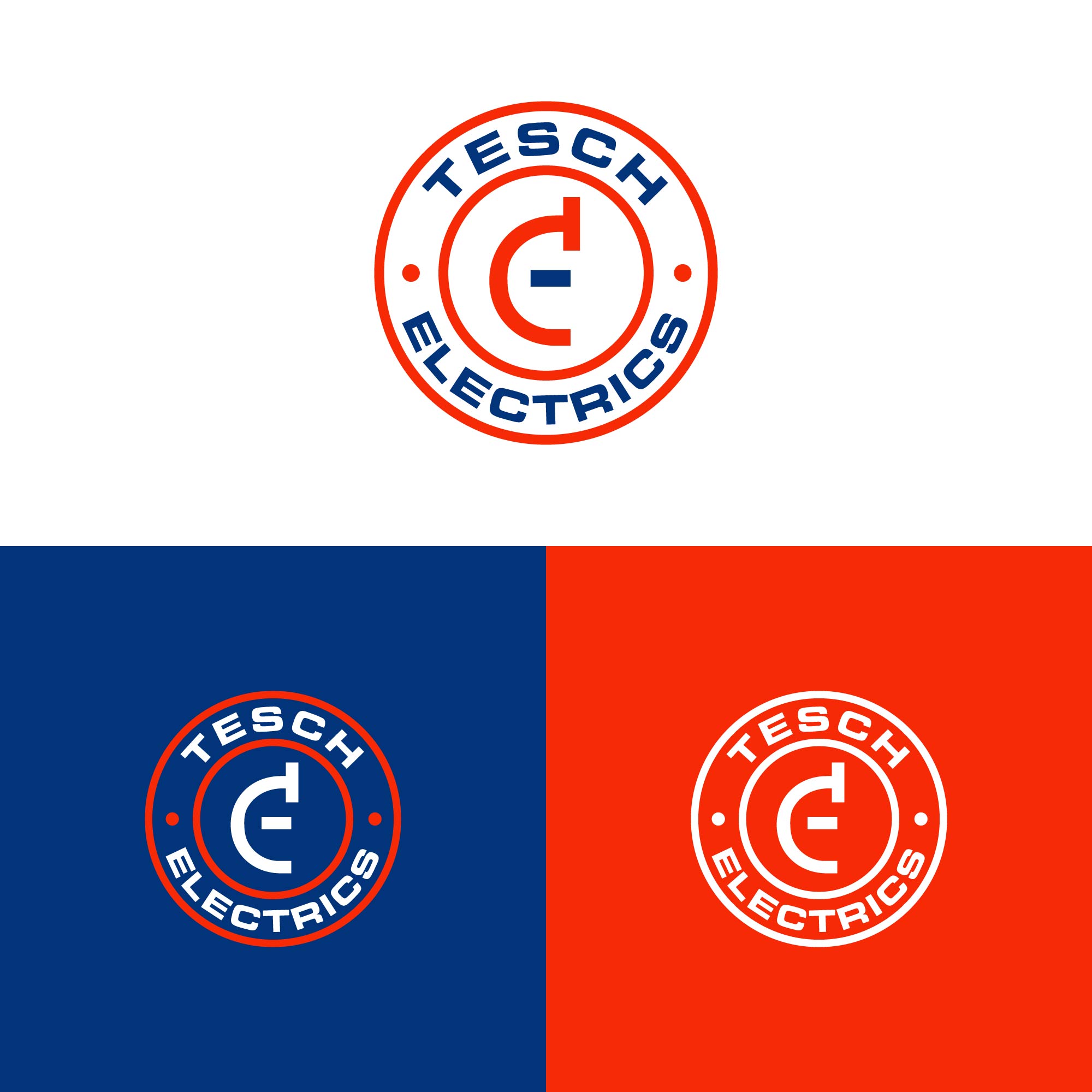 Logo Design for Tesch Electrics by kaushal 05 | Design #28822601