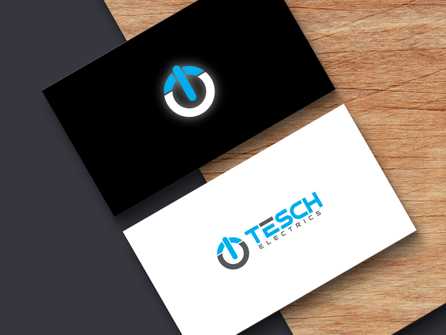 Logo Design for Tesch Electrics by gauravgraphy | Design #28884815