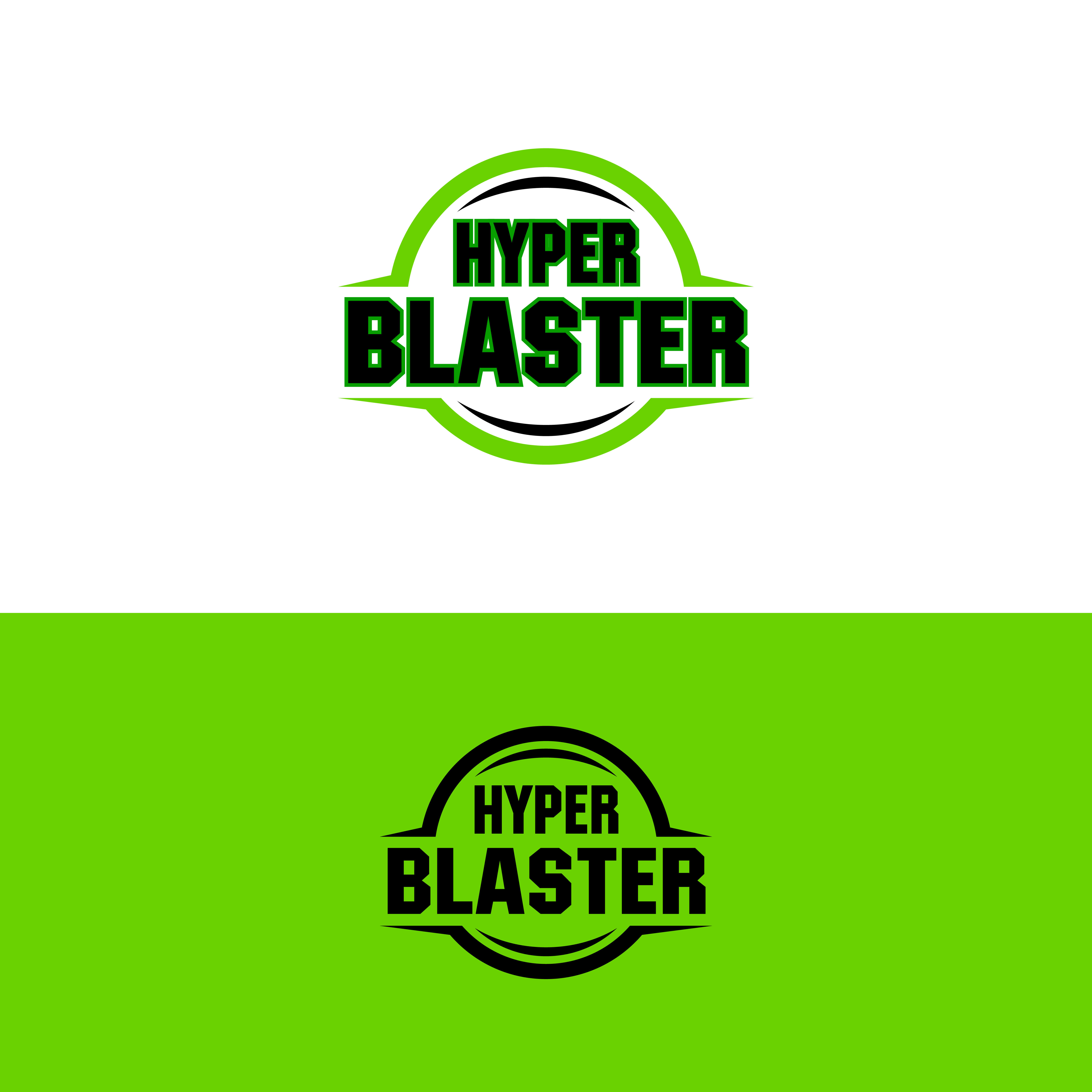 Logo Design for Hyper Blaster by chrisdesign.works | Design #28844992